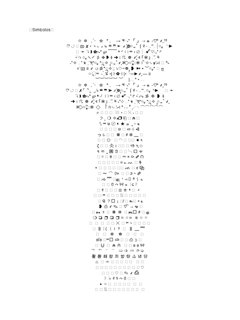 ?simbolos? | PDF