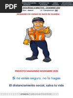 PLATICA DE 5 MINUTOS - Equipo de Proteccion | PDF | La seguridad