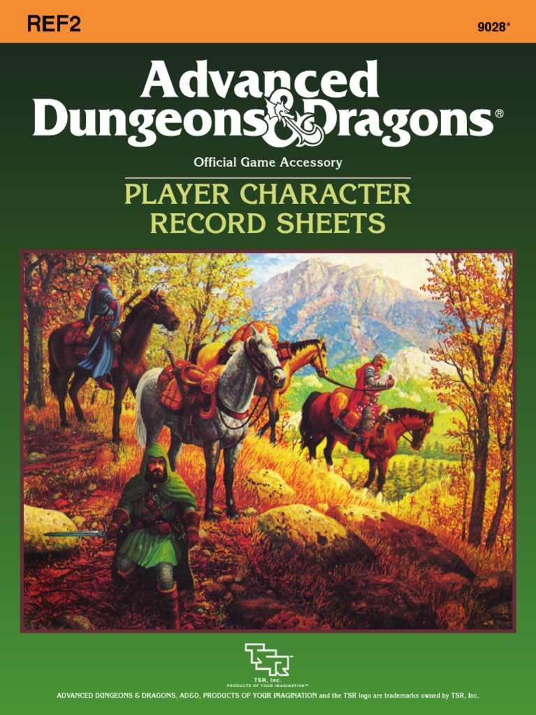 REF2 - Player Character Sheets | PDF | Role Playing Games | Leisure