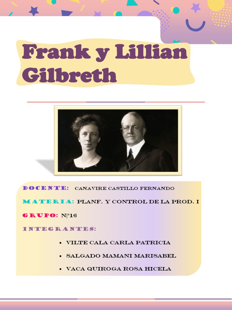 Los Niños De Frank Gilbreth