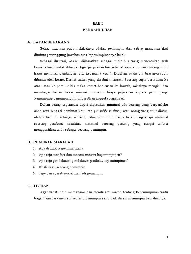 Memahami Kepemimpinan Efektif | PDF | Karier & Perkembangan | Pengembangan Diri