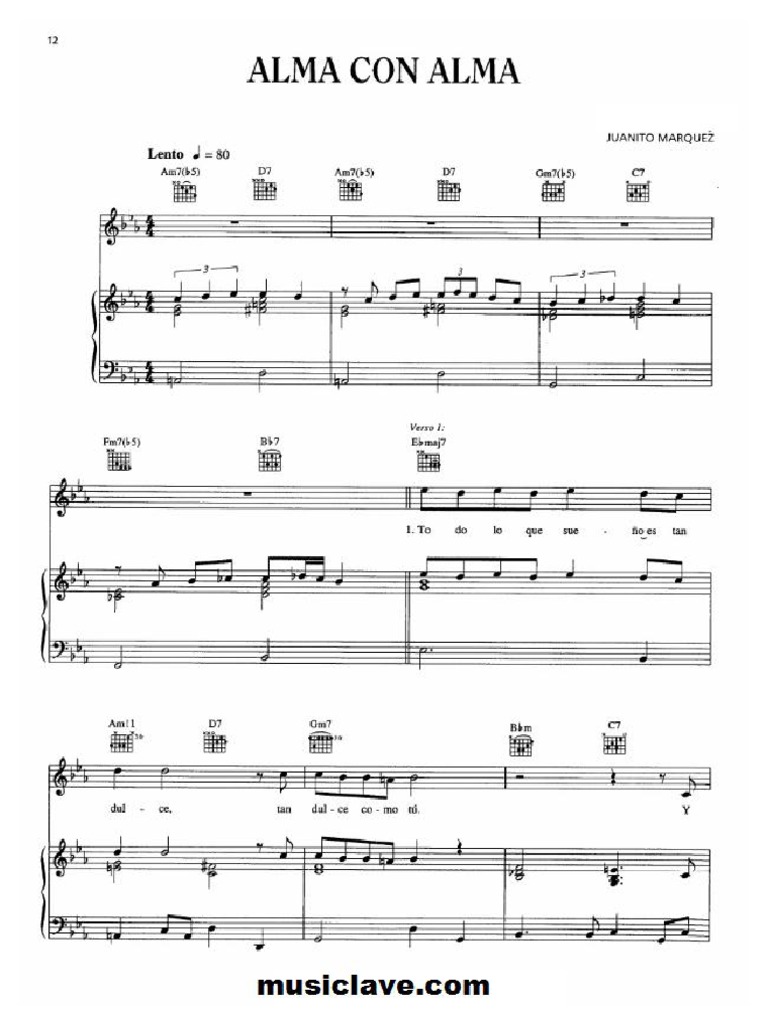 Alma Con Alma | PDF