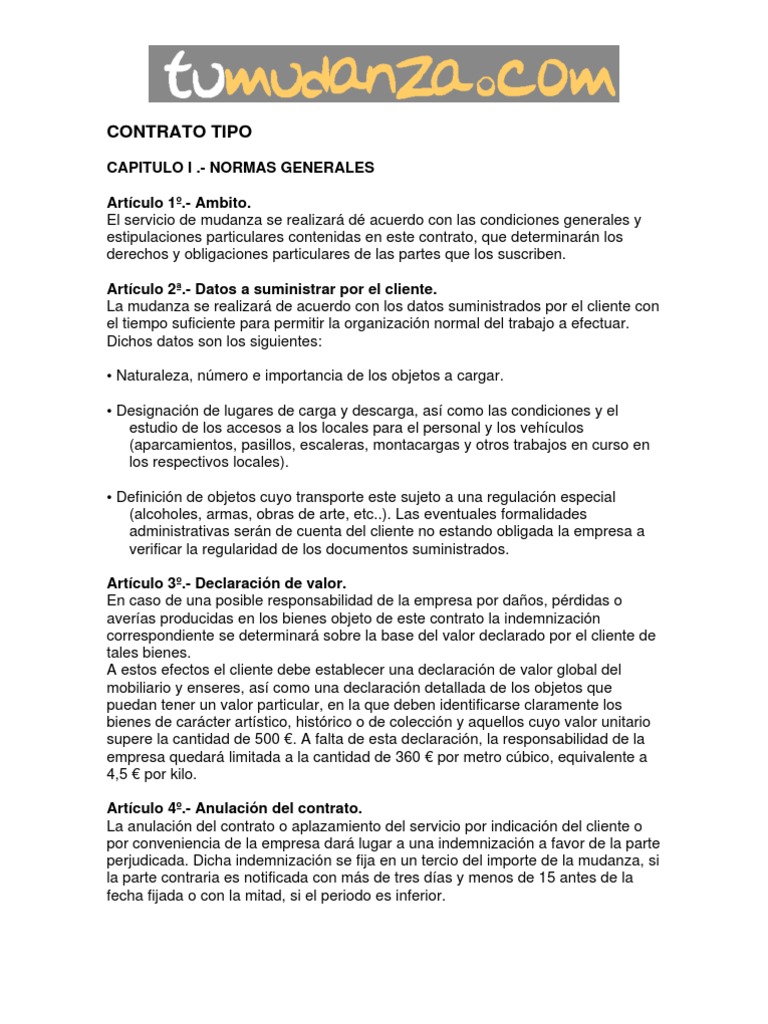 Contrato Tipo | PDF | Cliente | Economias