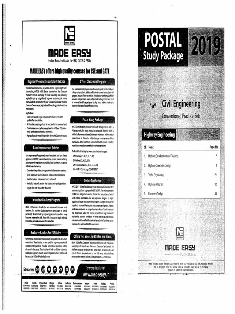 Highway Conventional Practice | PDF