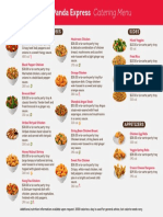 Panda Express Menu | PDF