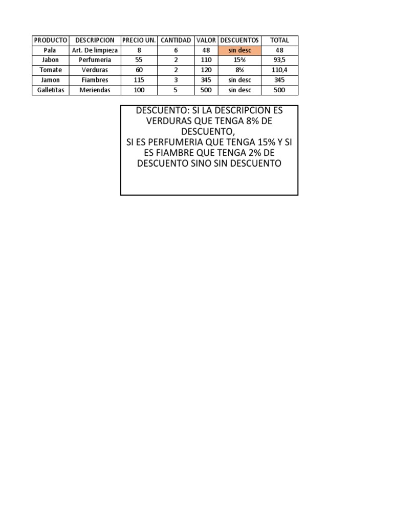 Ej3 Excel Facundo Almada | PDF