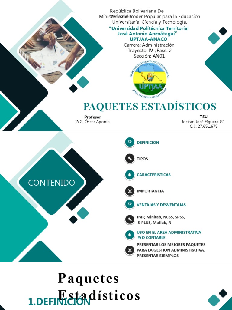 Paquetes Estadisticos | PDF | Spss | Estadísticas