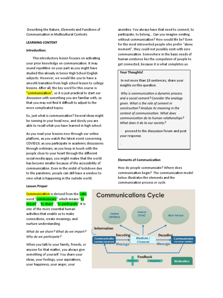 Purcom Prelims | PDF | Nonverbal Communication | Communication