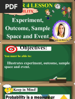 q3 - l13 - Illustrates An Experiment, Outcome, Sample Space and Event ...