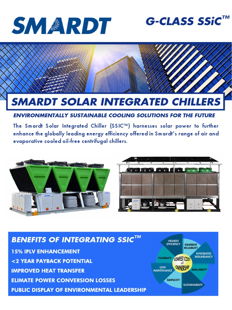 Smardt Solar Chiller - Final | PDF | Solar Power | Photovoltaic System