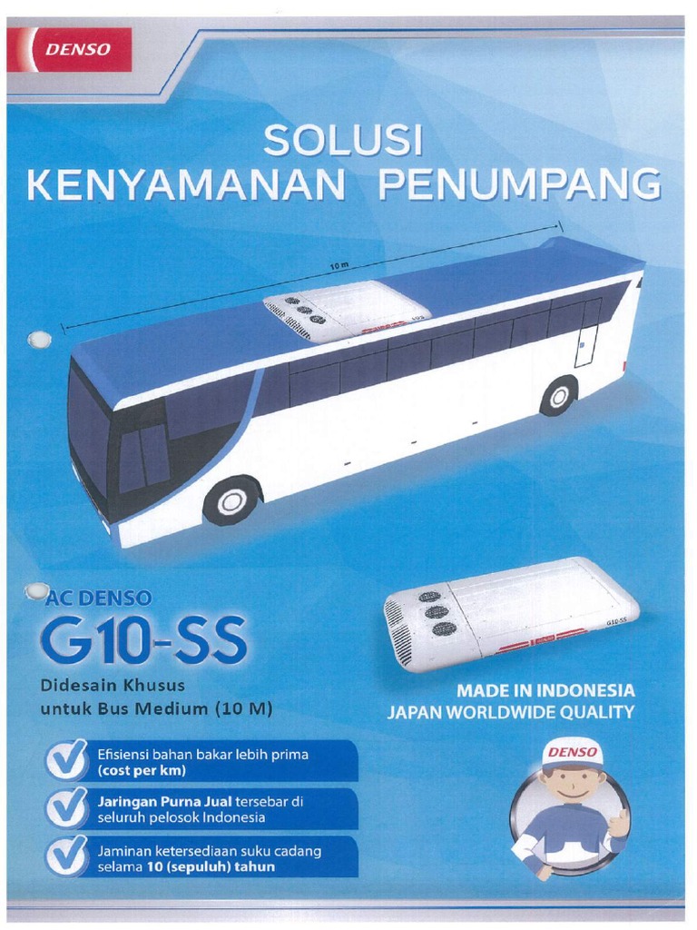 Brosur AC DENSO G10-SS (+) | PDF