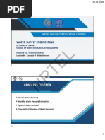 My First Tutorial in WaterCad Handout | PDF | Pump | Valve