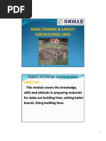 2.1 Layout Staking and Earthworks | PDF | Soil