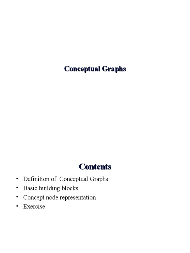 Ai Conceptual Graphs | PDF | Concept | Abstraction