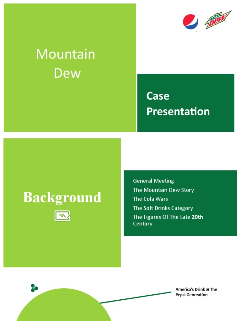 Mountain Dew Case Presentation | PDF