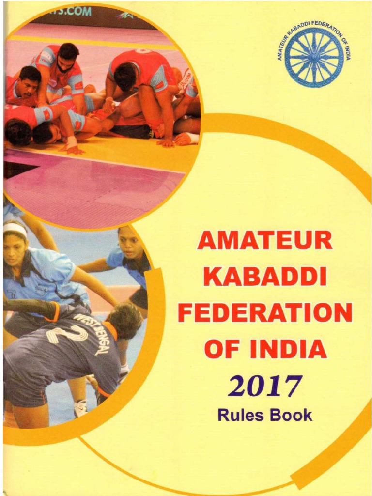 Kabaddi Book | PDF