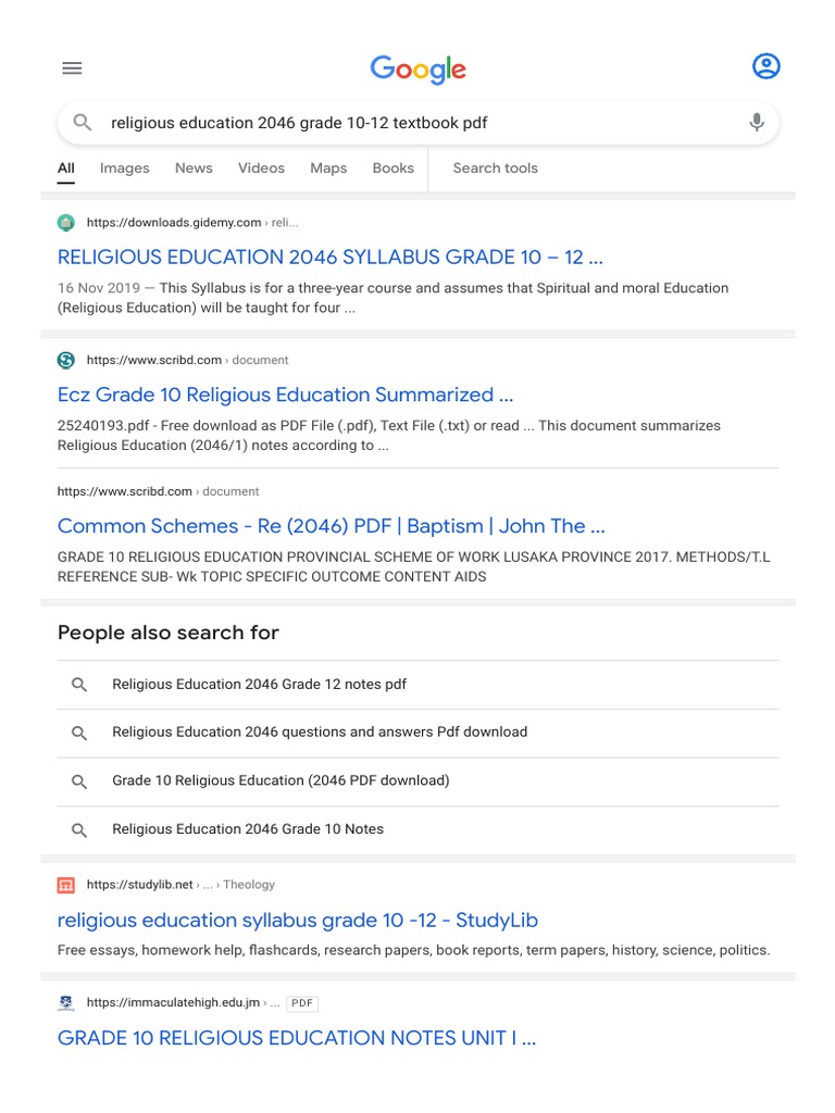 Grade 10-12 Religious Education Guide | PDF | Religion And Belief ...