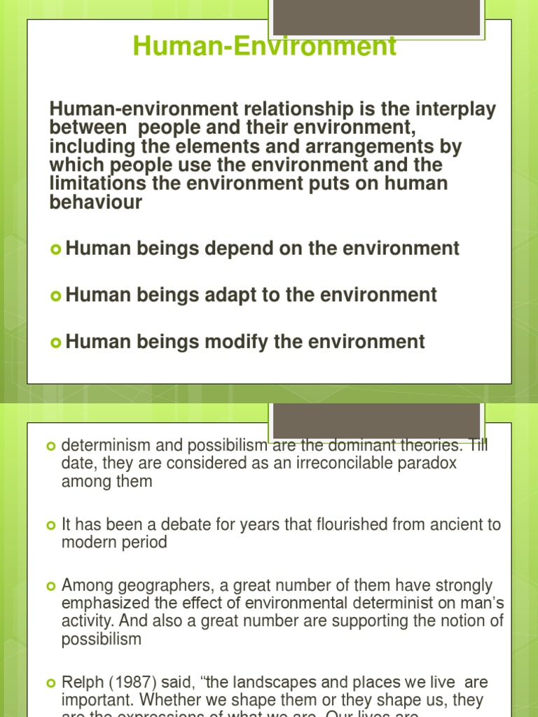 Geographers Debate: Environment's Role | PDF | Determinism | Perception