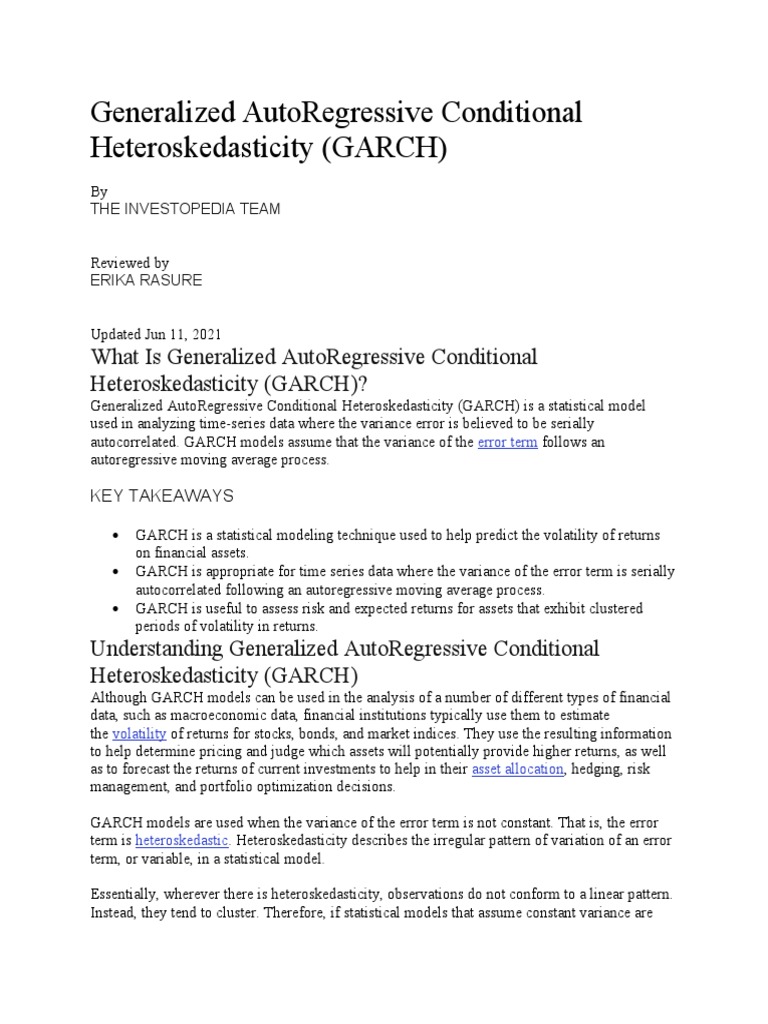 Generalized AutoRegressive Conditional Heteroskedasticity | Descargar ... Generalized AutoRegressive Conditional Heteroskedasticity | Descargar ...
