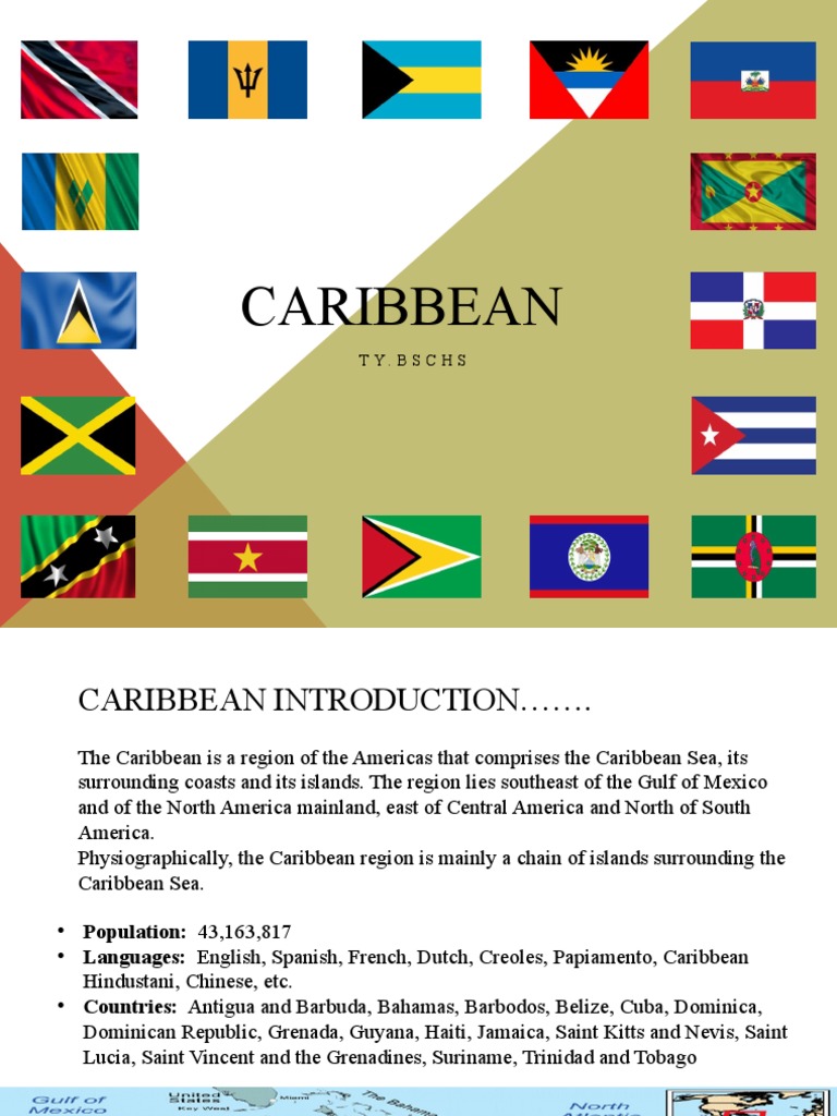 Caricom Countries And Their Flags