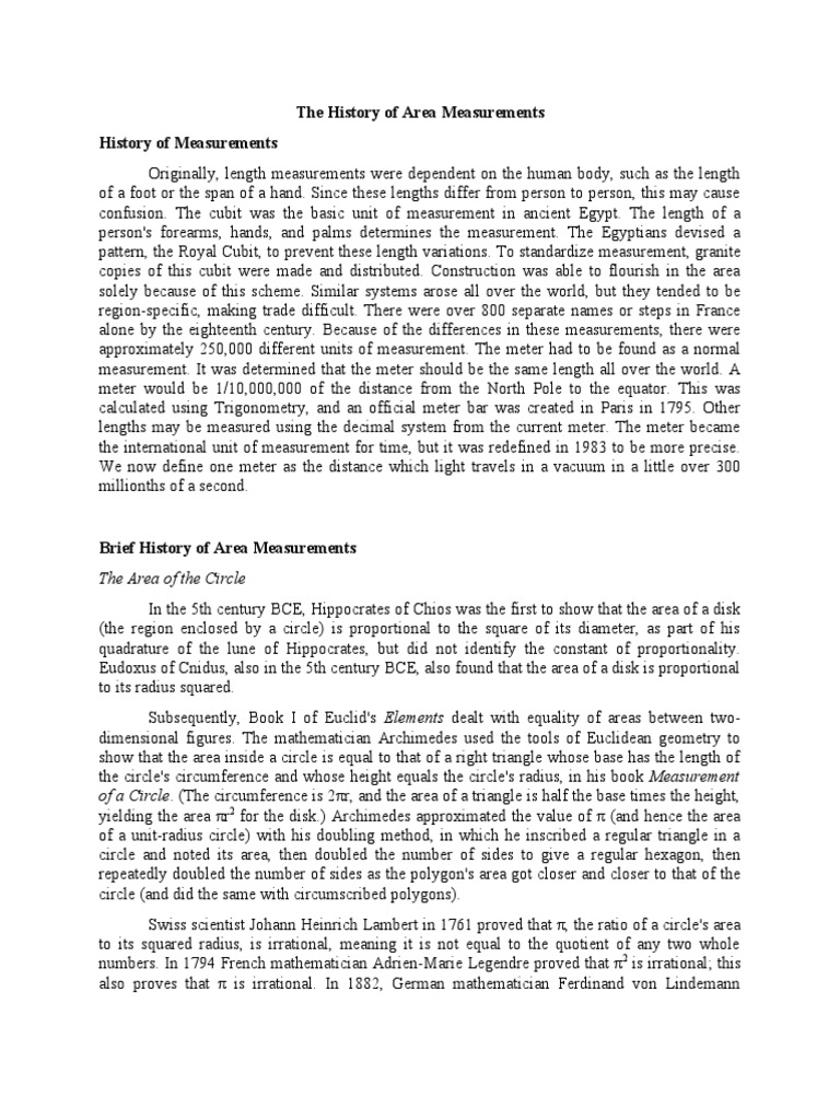 Bretschneider's Formula in Area History | PDF | Area | Circle