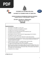 Assignment 1: Introduction To Machine Learning Prof. B. Ravindran | PDF | Matrix (Mathematics ...