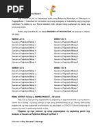 Matatag DLL Template | PDF