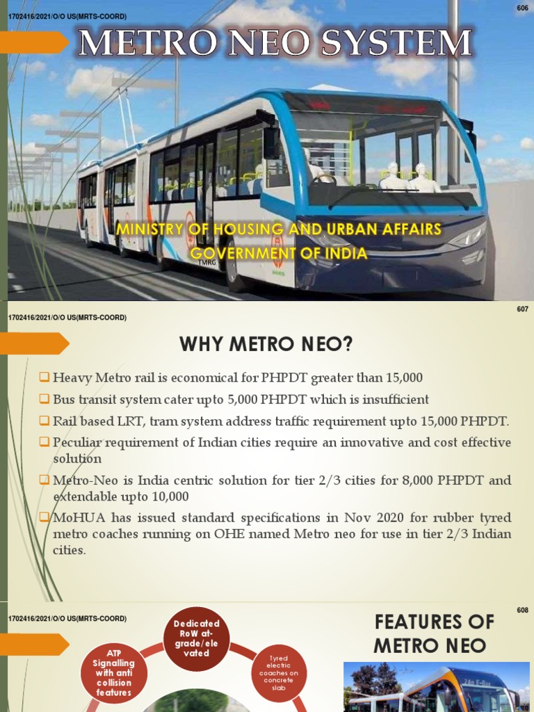 Metro Neo System | PDF | Rapid Transit | Sustainable Transport