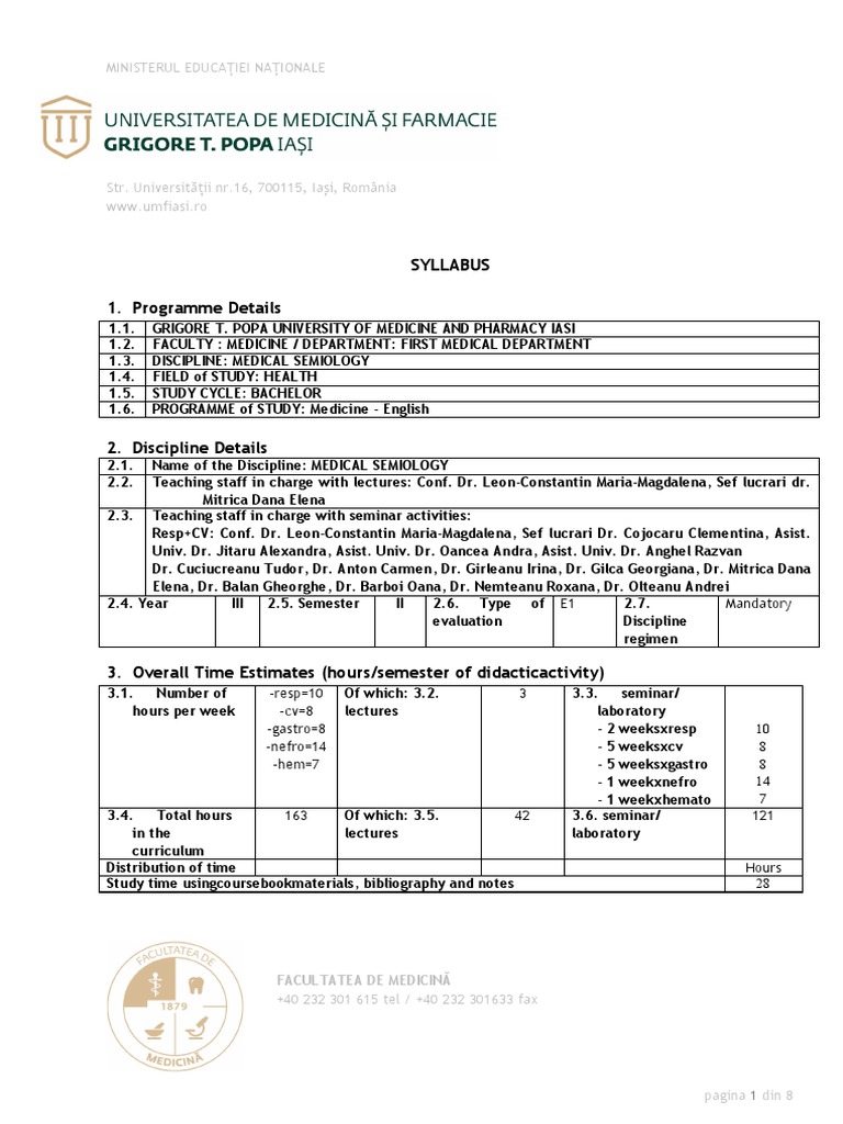 Semiologie Medicala SEM II | PDF | Human Digestive System | Myocardial ...