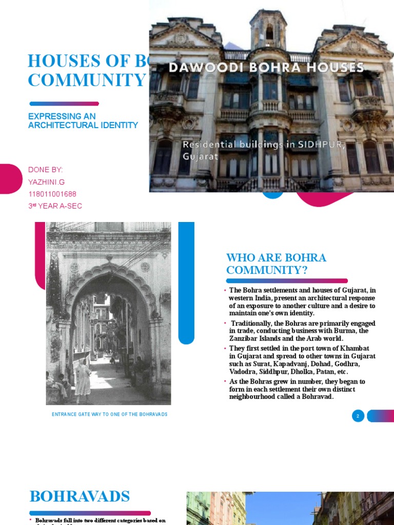 Bohra Houses: Architectural Identity | PDF | Wall | Room