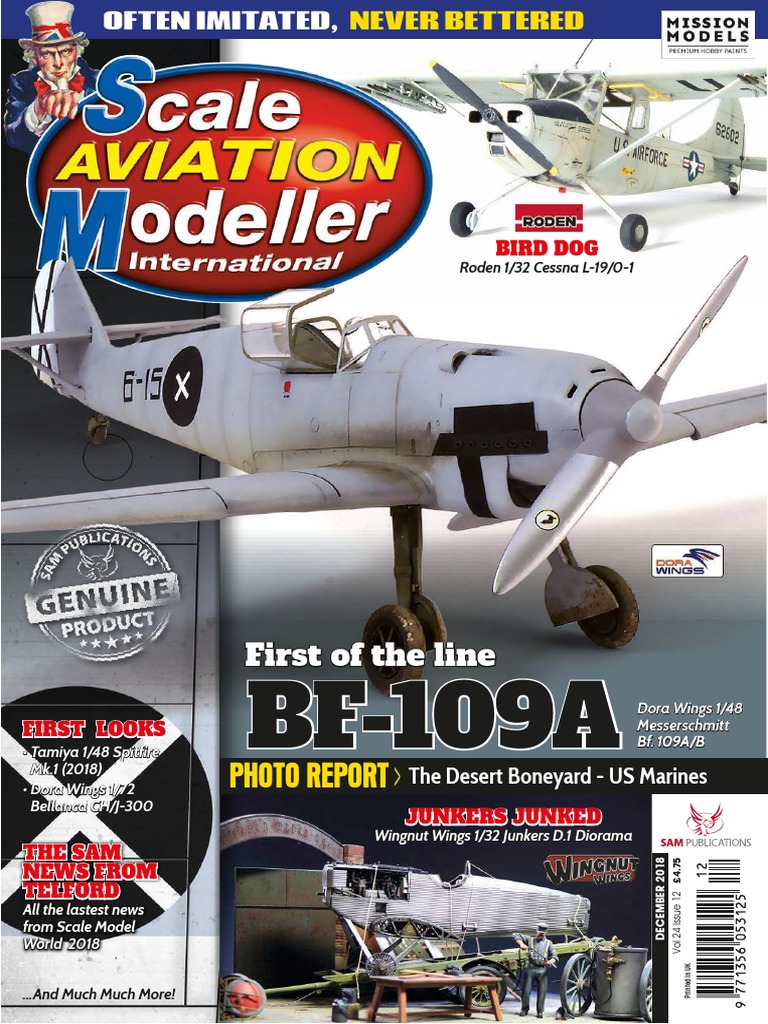Scale Aviation Modeller International 12/2018 | PDF | Aircraft | Vehicles