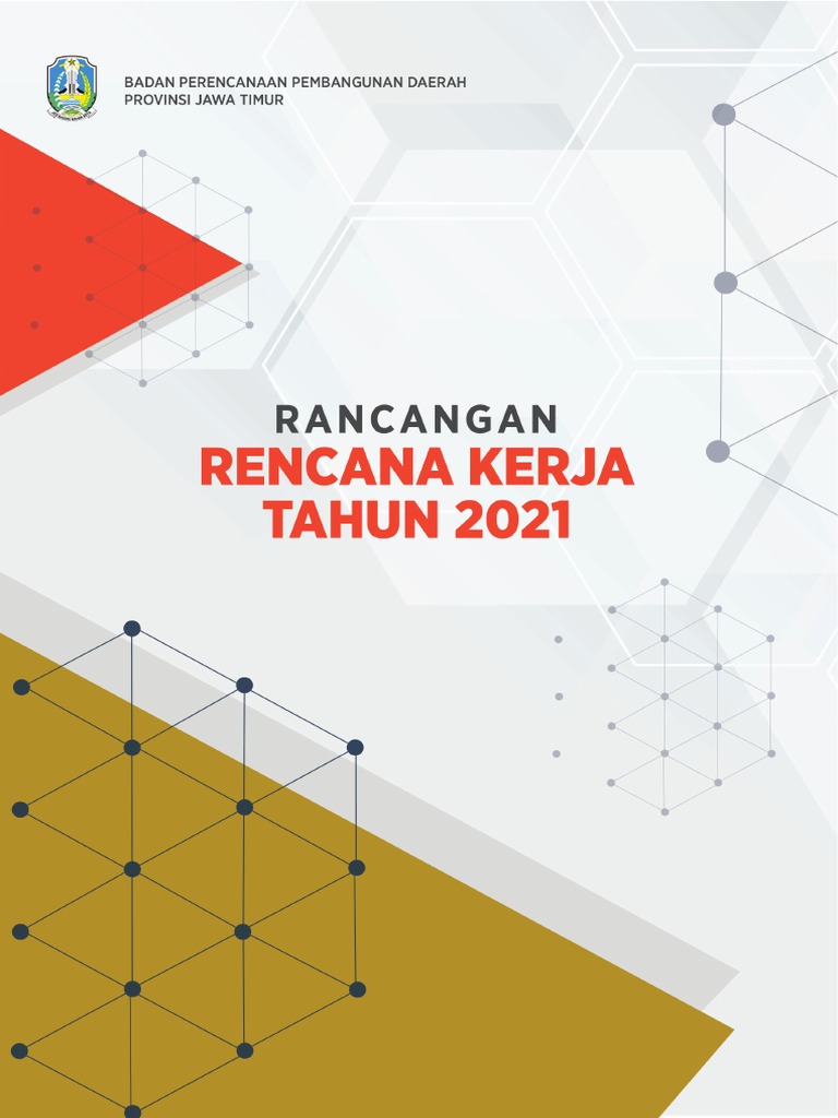 Rancangan Renja Bappeda Jatim 2021 | PDF