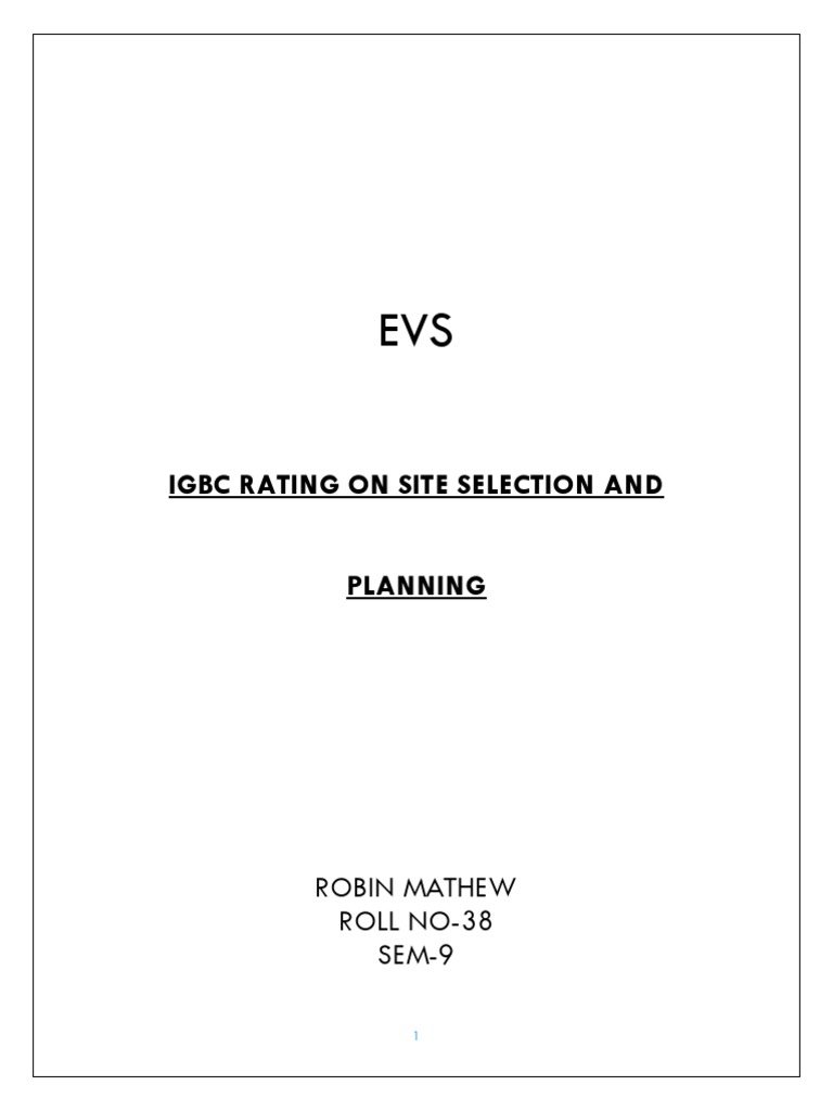 Robin Mathew-38, EVS | PDF