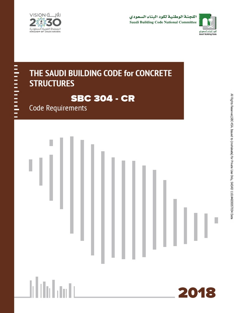 SBC 304 - CR: The Saudi Building Code For Concrete Structures | PDF | Strength Of Materials ...