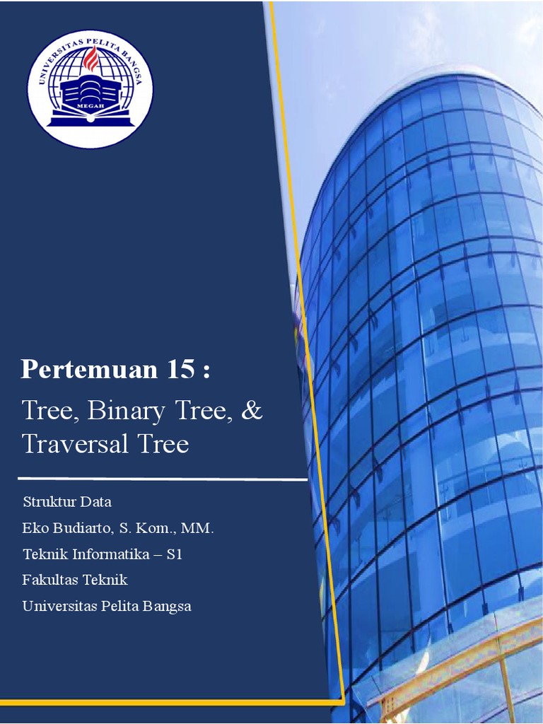 Pertemuan 15:: Tree, Binary Tree, & Traversal Tree | PDF