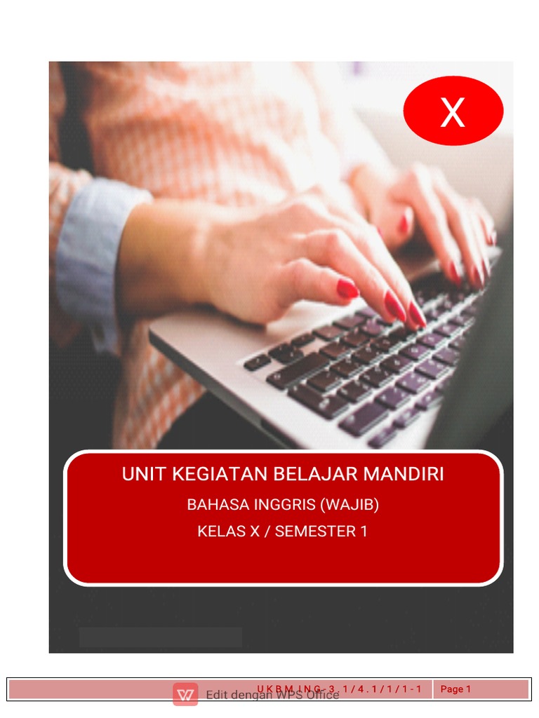 UKBM Bhs Inggris | PDF