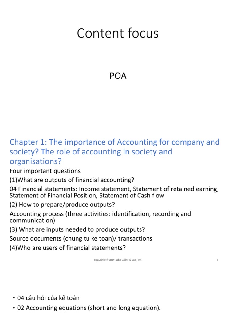 POA Final Exam | Download Free PDF | Balance Sheet | Financial Accounting
