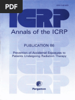 Radiation Therapy ICRU | PDF | Radiation Therapy | Therapy