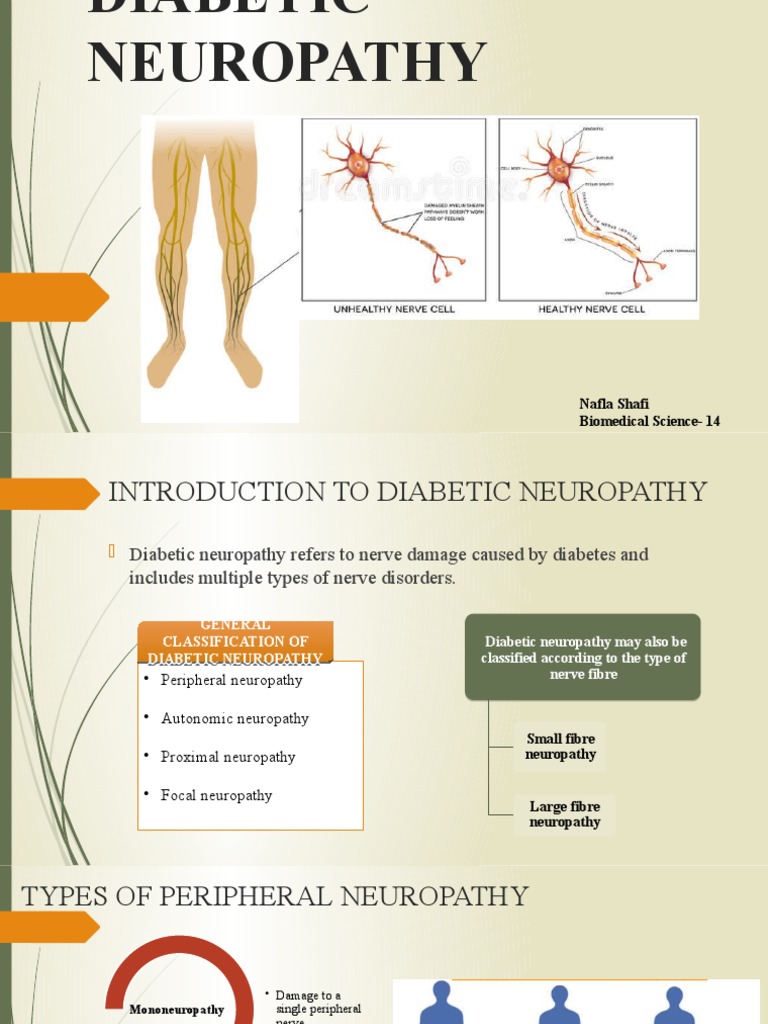 Diabetic Neuropathy | PDF | Peripheral Neuropathy | Human Diseases And ...