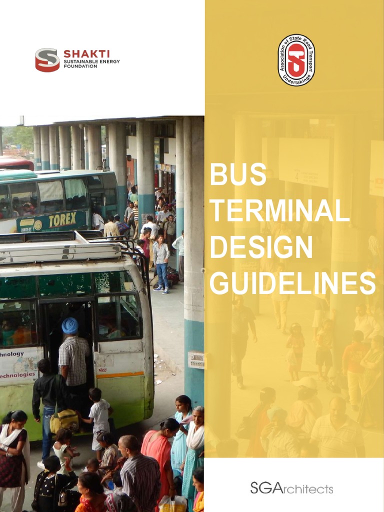 Bus Terminal Design Guidelines Comp | PDF