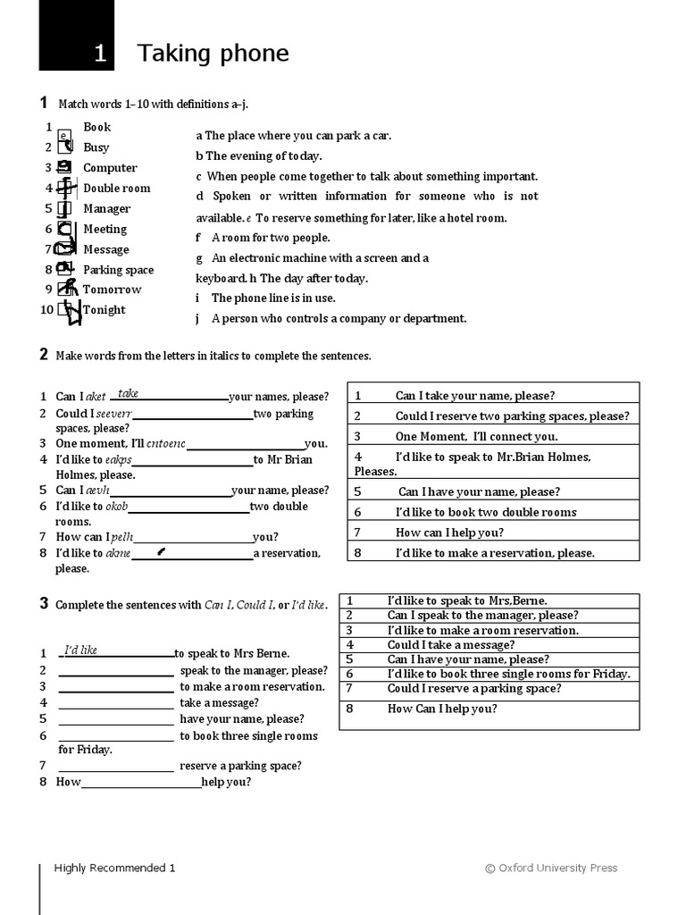 Homework For ENGLISH RESTAURANT & HOSPITALITY | PDF | Foods | Business