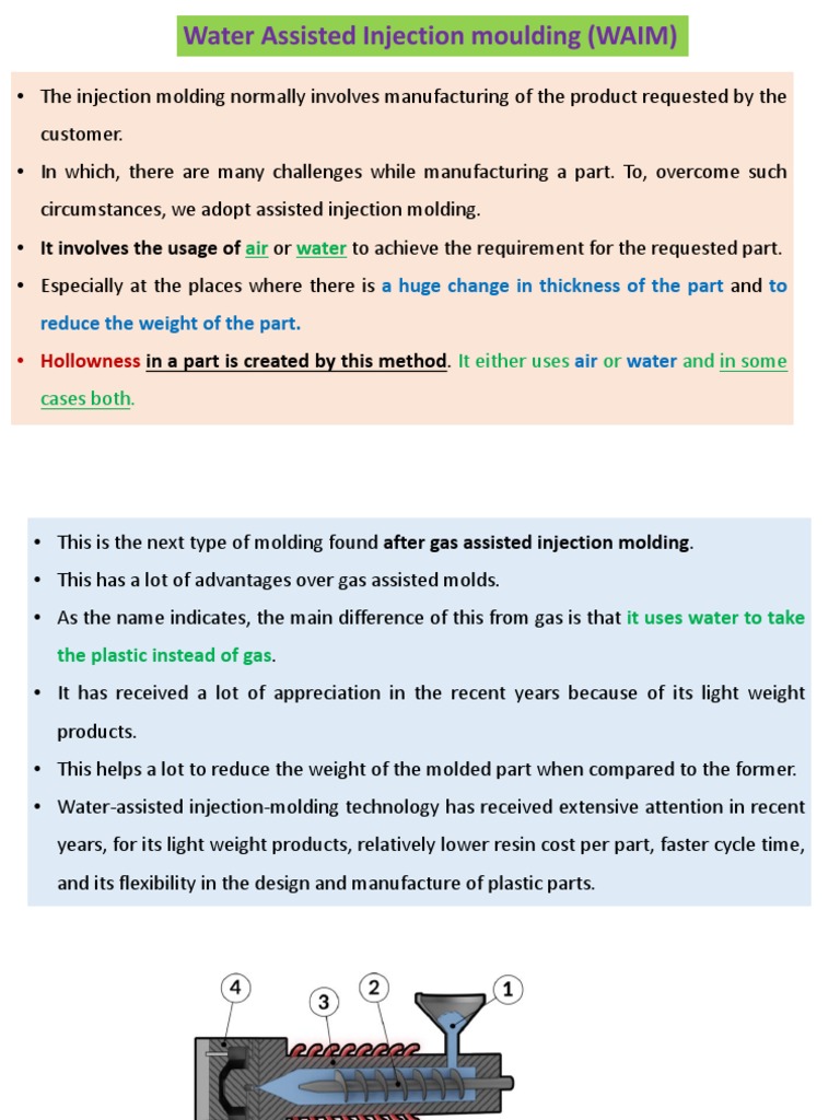 Water Assisted Injection Moulding | PDF | Industrial Processes ...