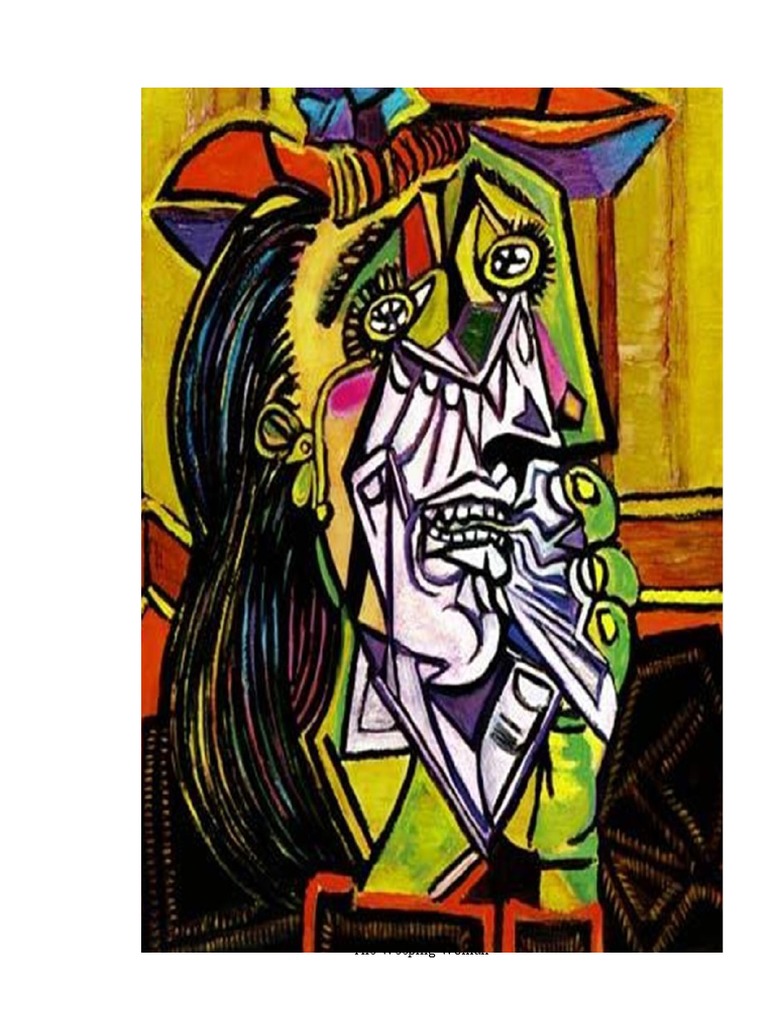 The Weeping Woman: Art Analysis | PDF