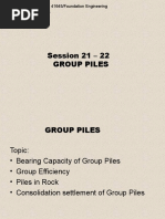 Pile Group Design and Analysis Methods | PDF | Deep Foundation ...