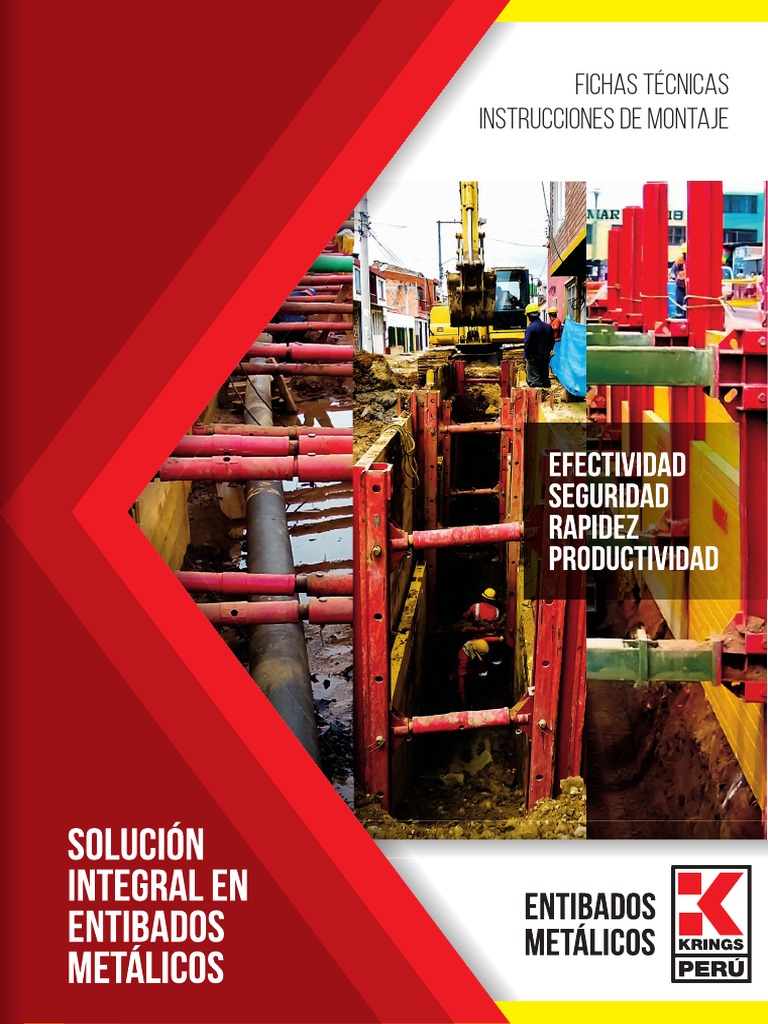 Sistemas de Entibado Metálico KS100 | PDF | Tornillo | Bienes ...