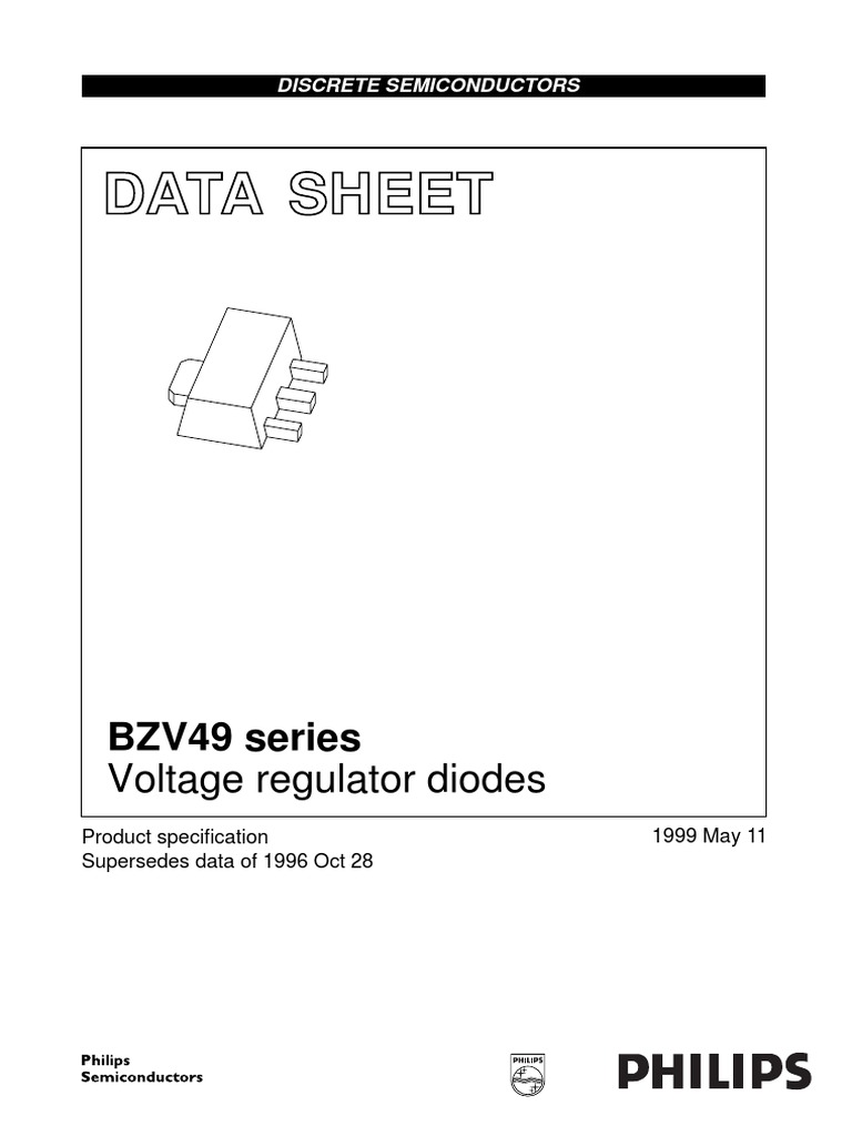 BZV49-C12 PhilipsSemiconductors | PDF | Diode | Electrical Resistance ...