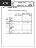 Rho V2 Criteria for Line Sizing | PDF | Pump | Liquids