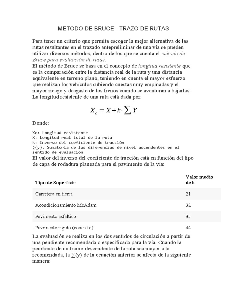 Metodo de Bruce | PDF
