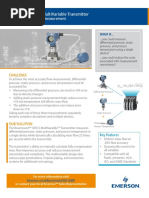 Rosemount 4088 MultiVariable Transmitter | PDF | Pressure Measurement ...