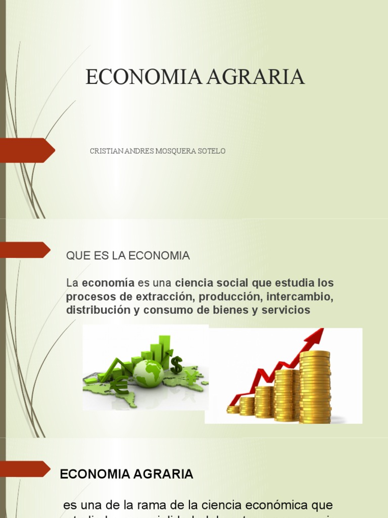 Economia Agraria | PDF